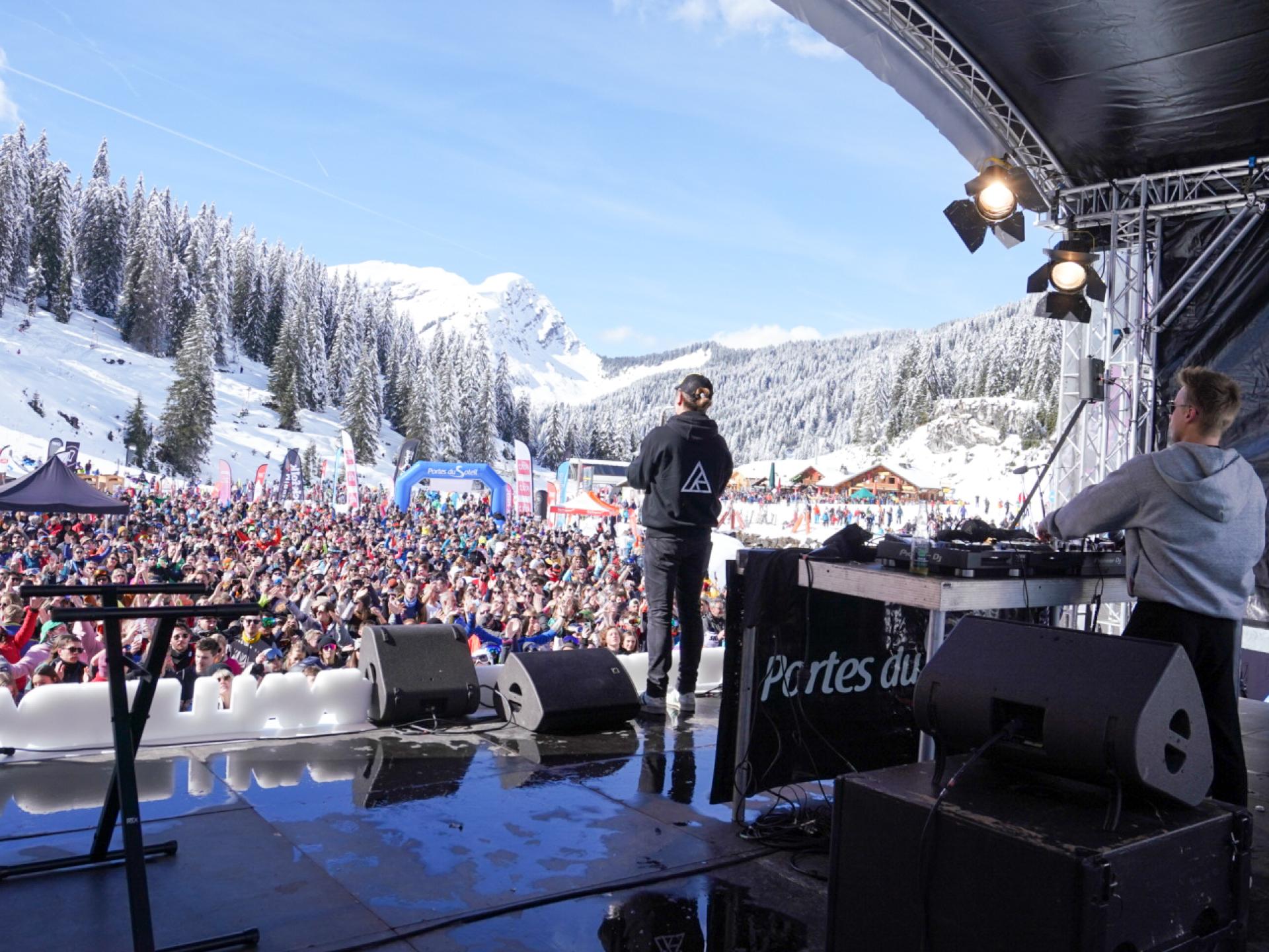 Festival de musique sur neige aux Portes du Soleil – Concerts ski